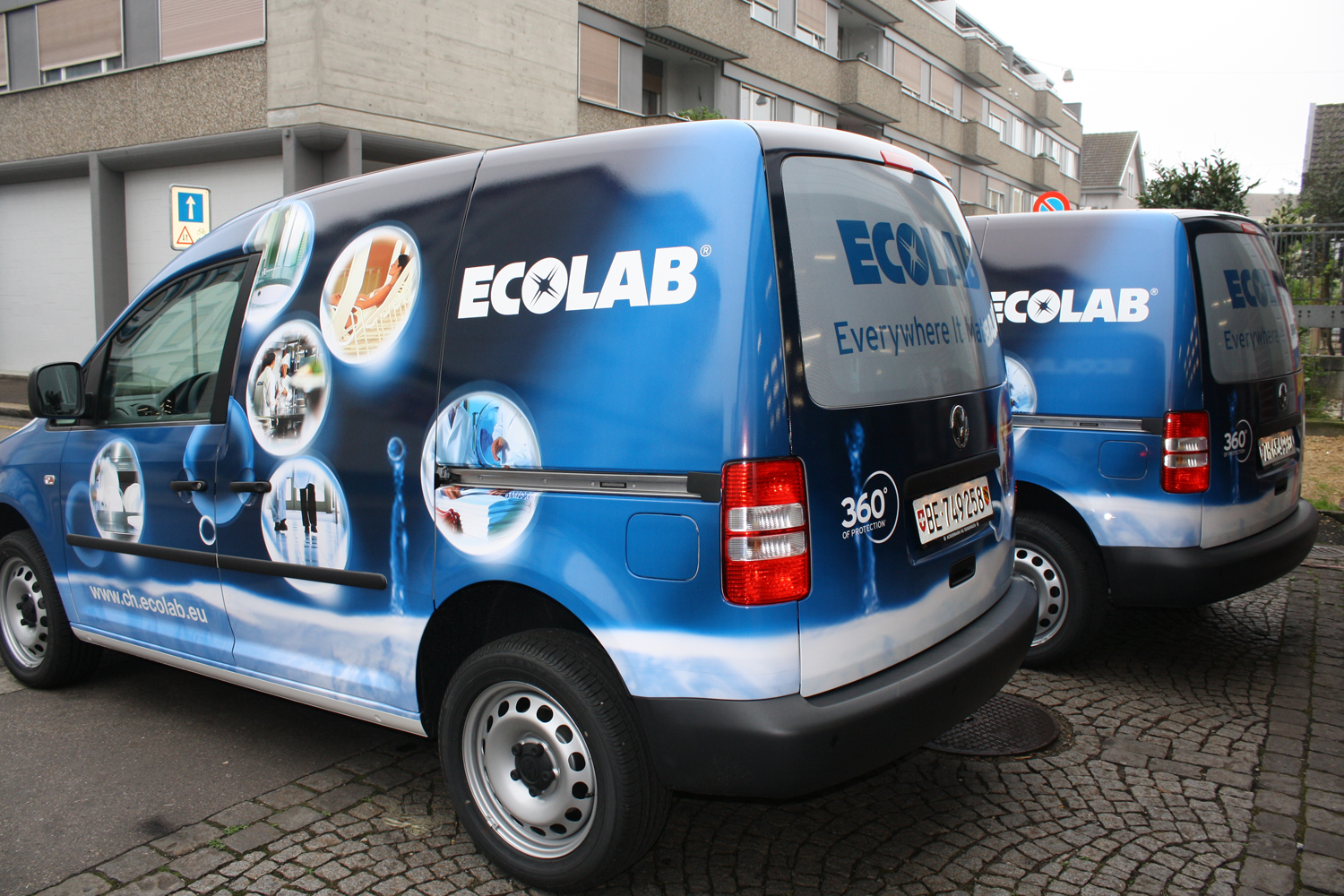 ecolab-caddys-2013 - C&I Beschriftung Basel